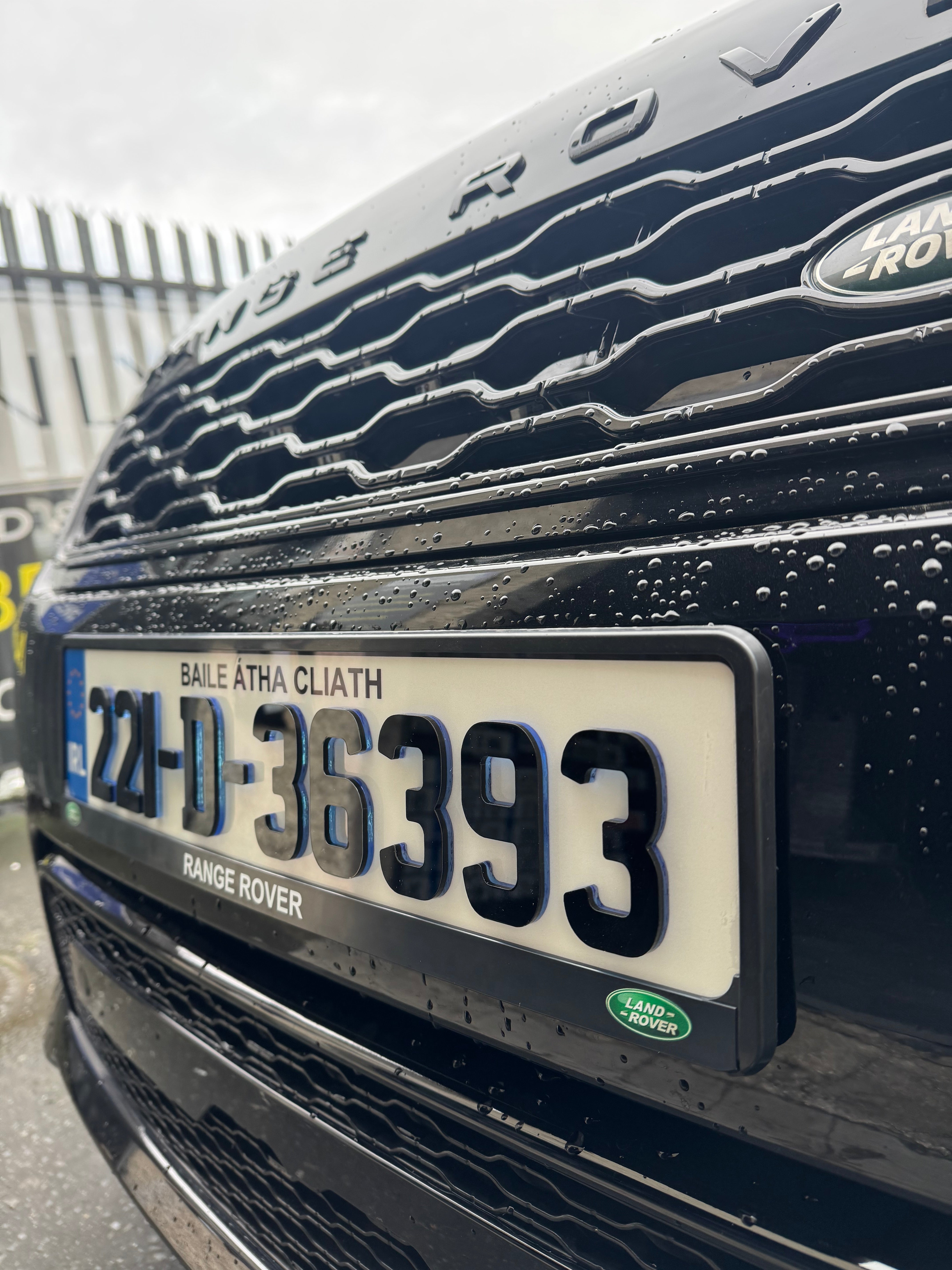 Range Rover Registration Plate Frame | Only Plates – OnlyPlates