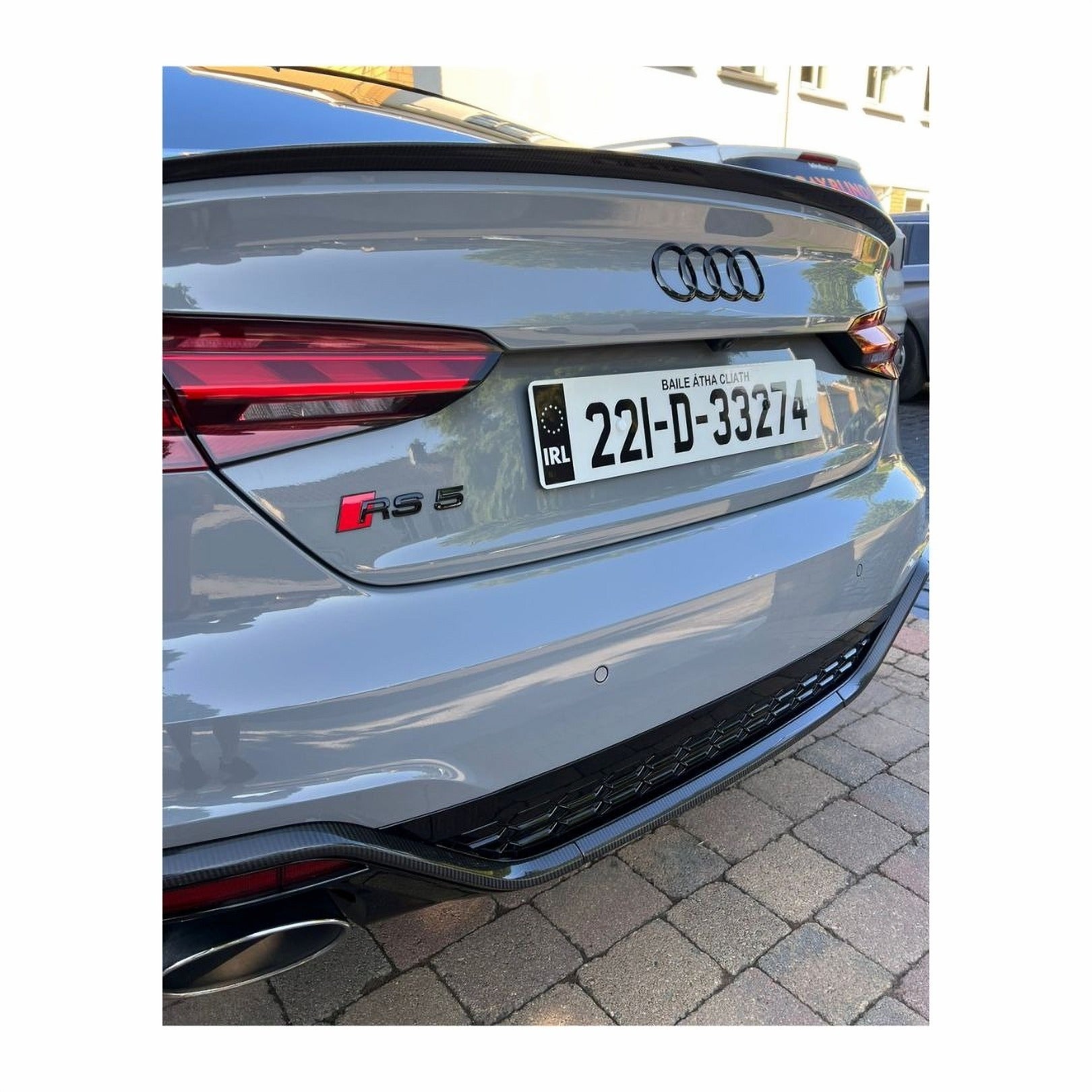 2D Reg Plate Irl Font Blackout Edition | Only Plates – OnlyPlates