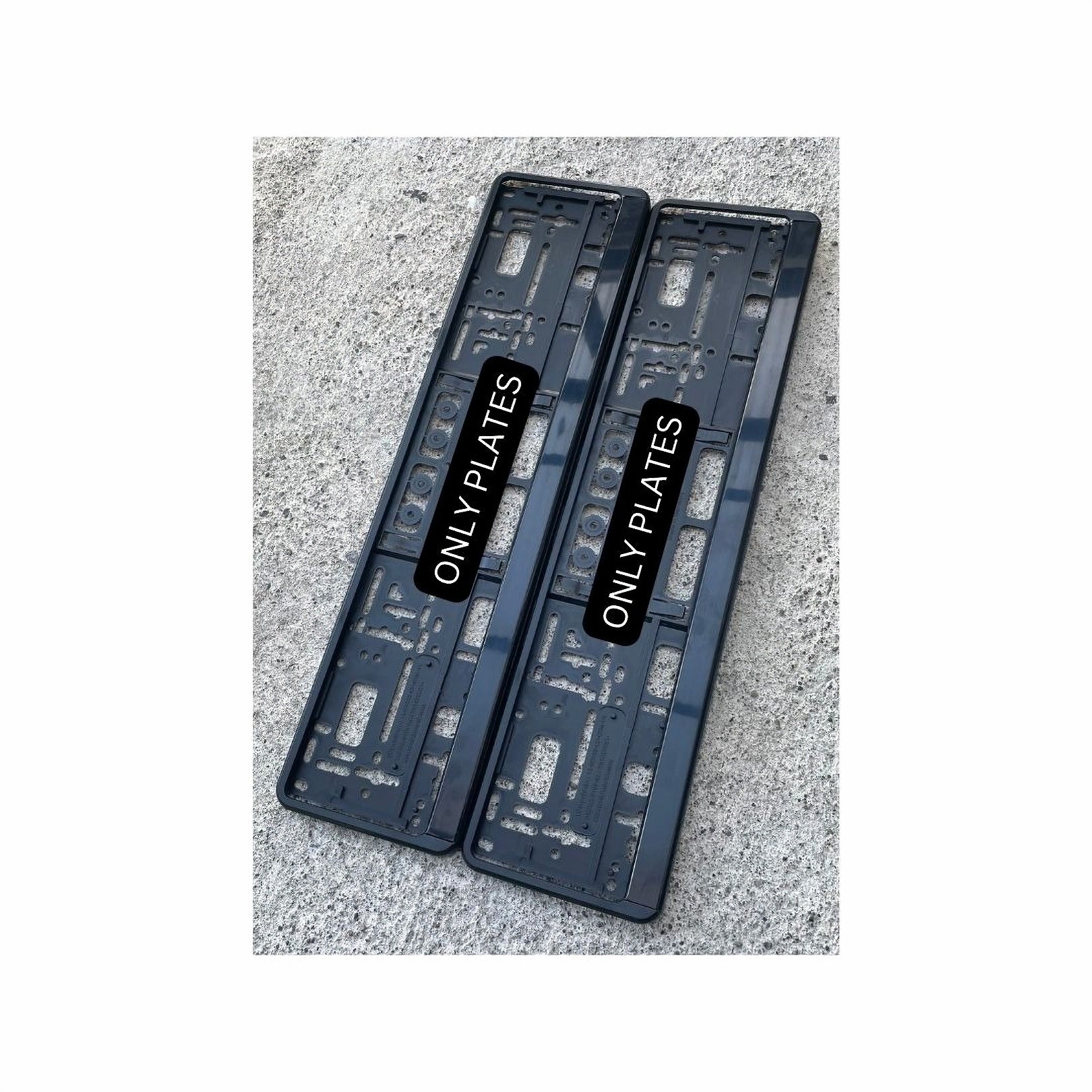 Black Registration Plate Frame | Only Plates – OnlyPlates
