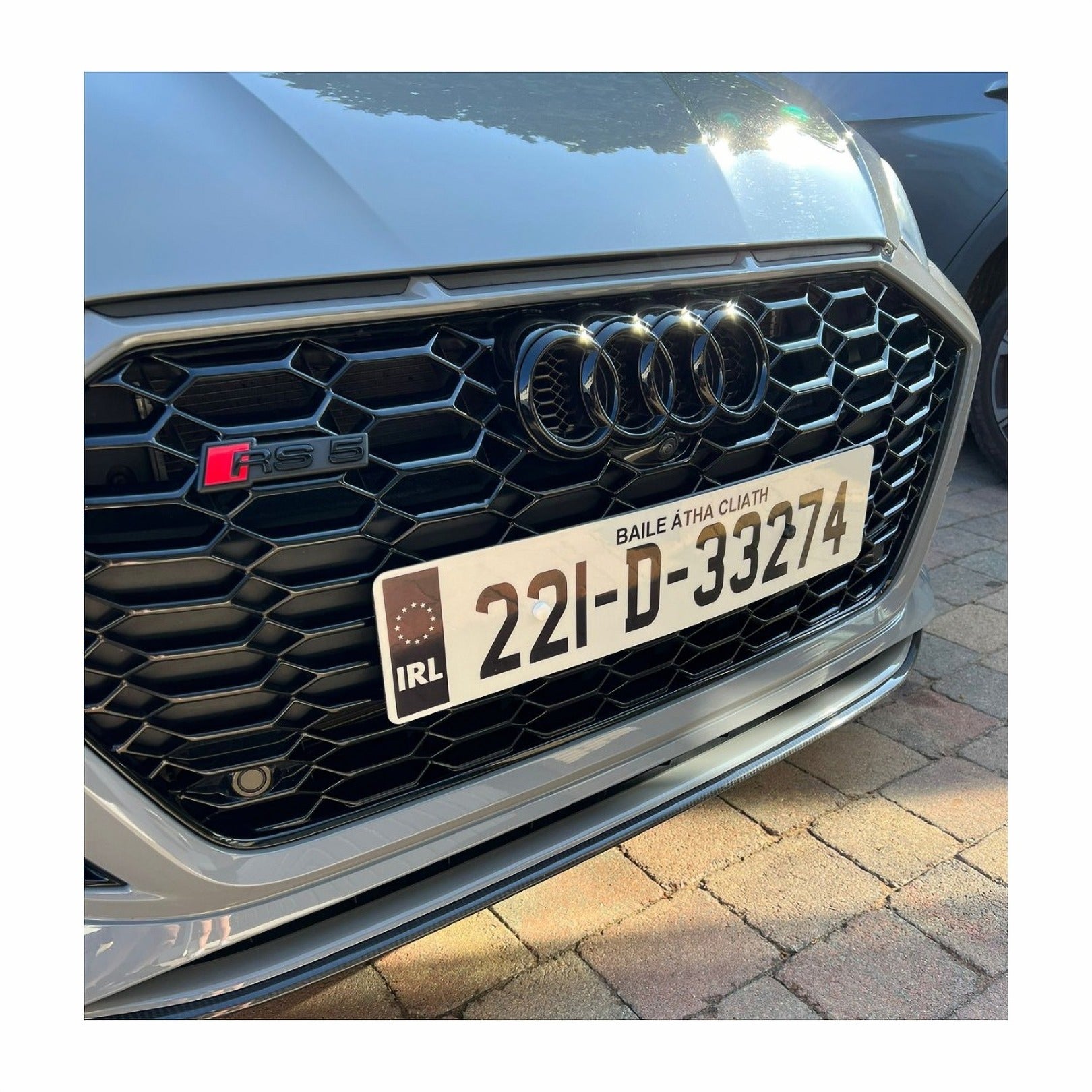 2D Reg Plate Irl Font Blackout Edition | Only Plates – OnlyPlates